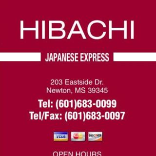 Menu for Hibachi Express in Newton, MS | Sirved