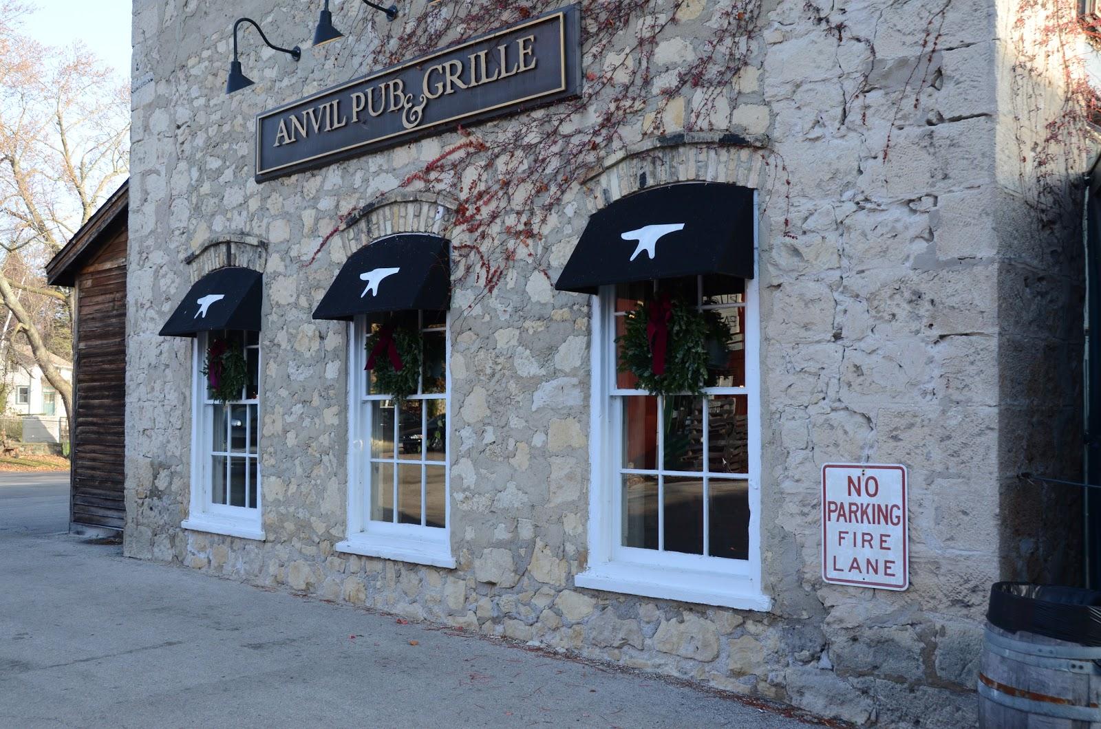 Anvil Pub & Grille menu in Cedarburg, Wisconsin, USA