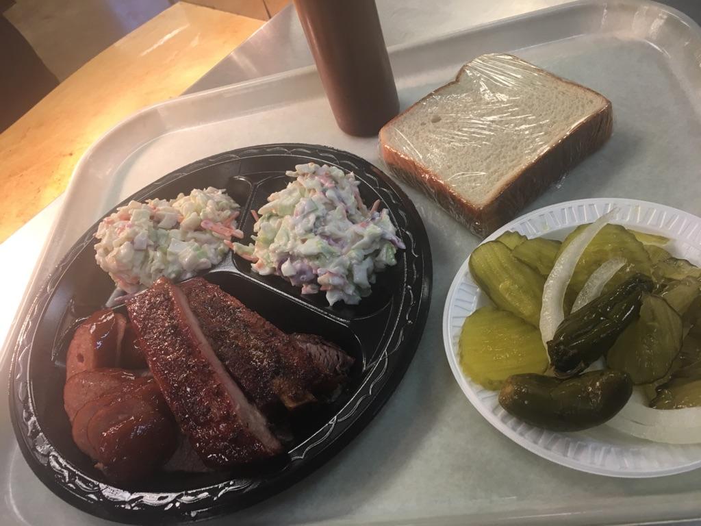Bodacious BBQ menu in Tyler, Texas, USA