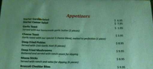 Menu for Mug Shotz Sports Bar & Grill in Calgary, AB | Sirved