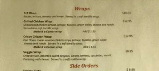 Menu for Mug Shotz Sports Bar & Grill in Calgary, AB | Sirved