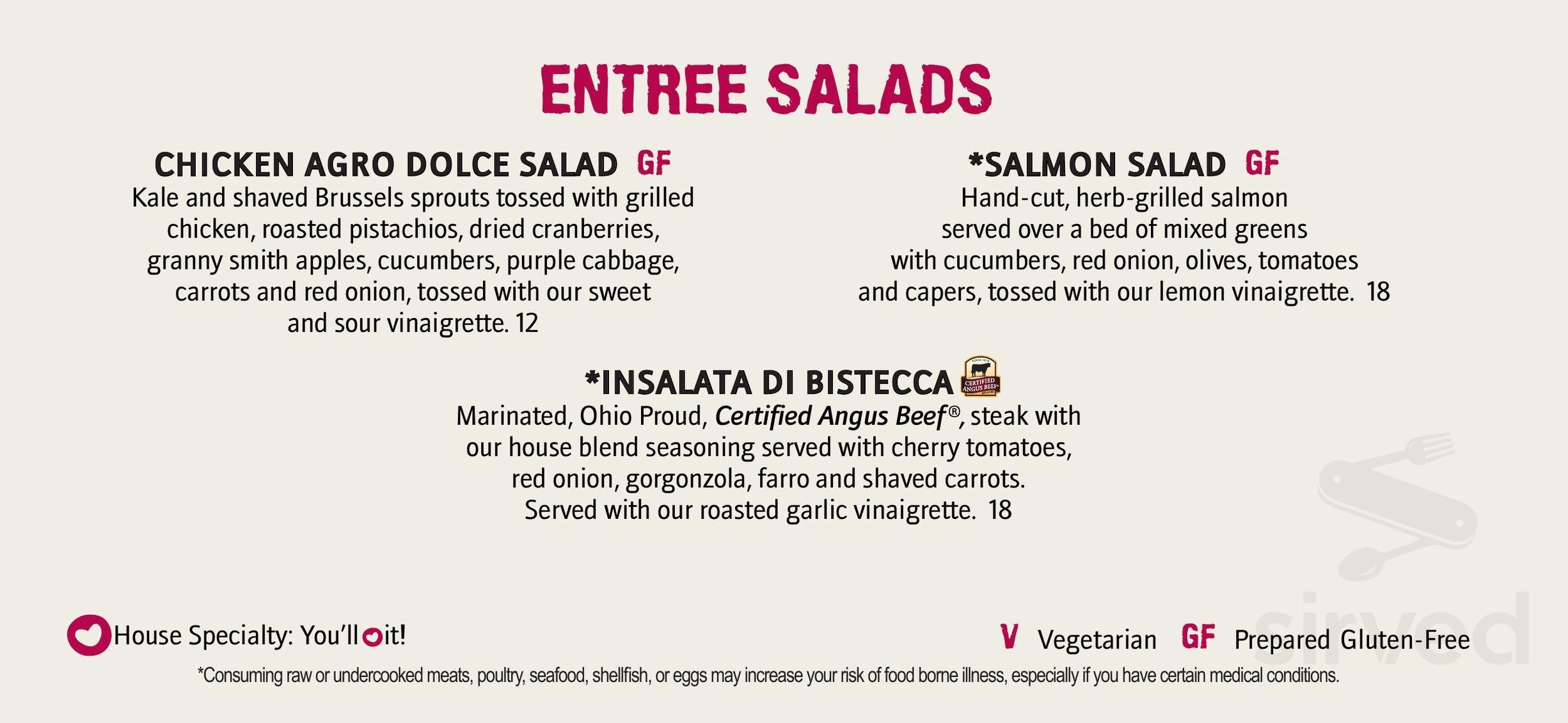 Ciao Bella menus in Port Clinton, Ohio, United States