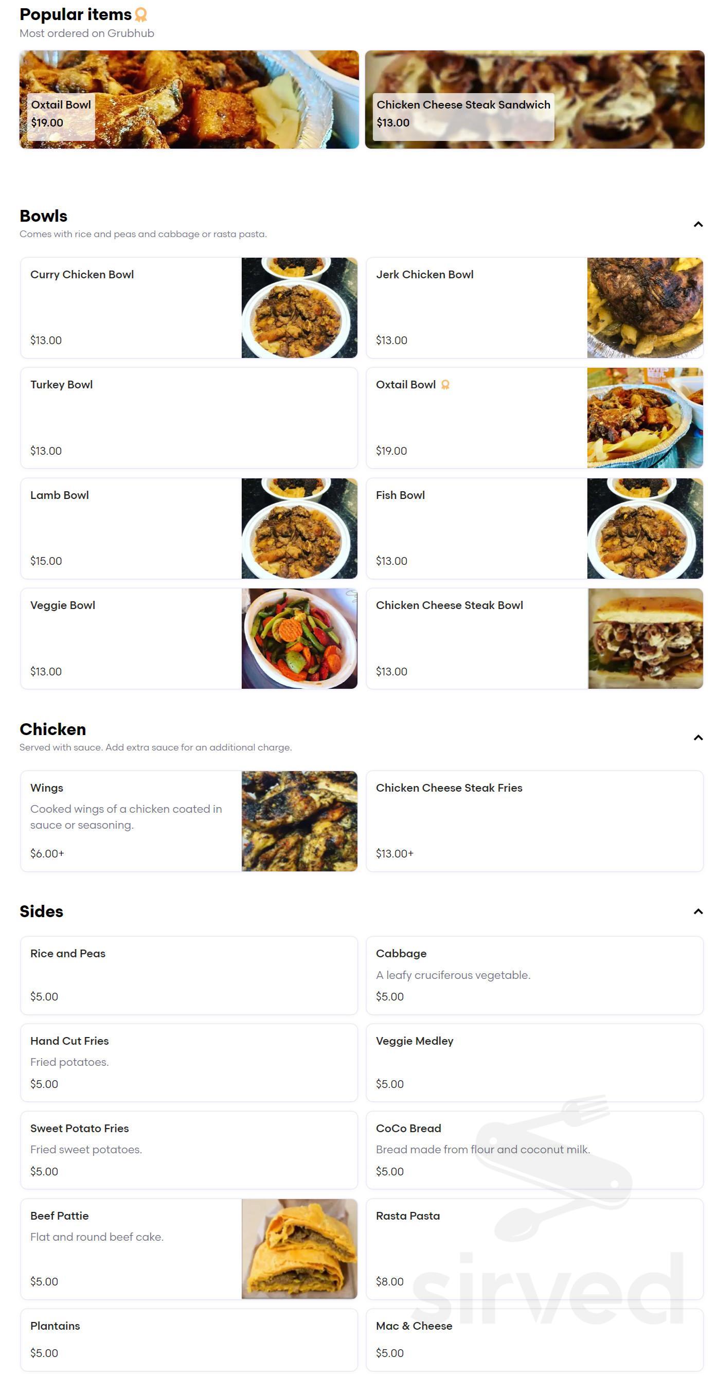 Agnes Eats menu in Dayton, Ohio, USA