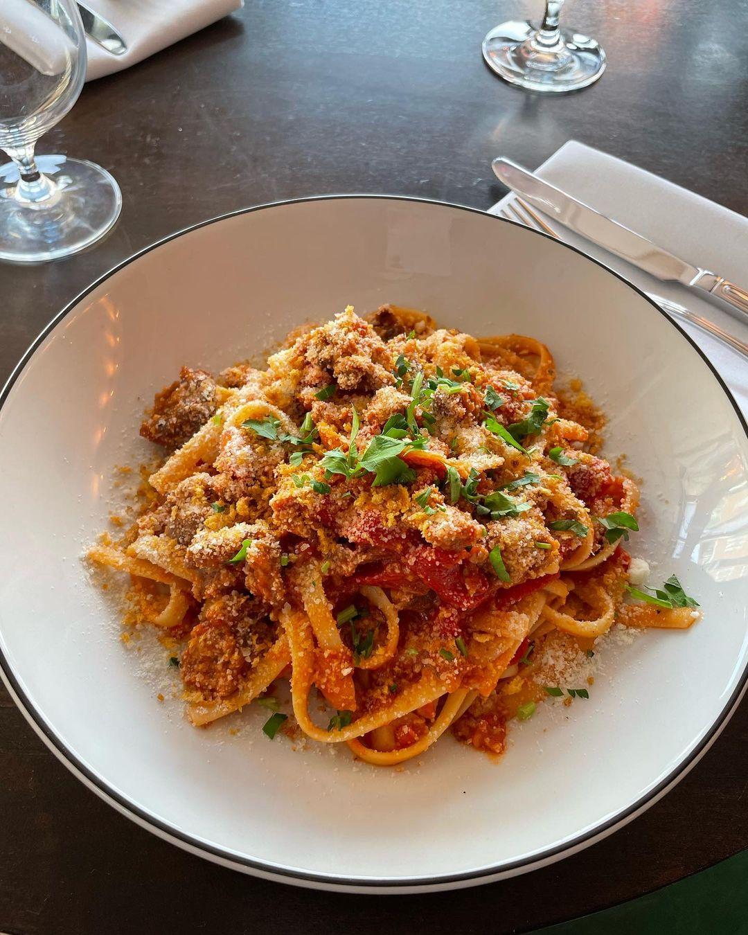 Bar Corallini menu in Madison, Wisconsin, USA