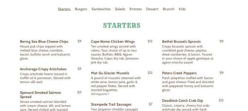 Menu for The 49th Food & Spirits in Denver, CO | Sirved