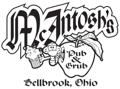 Menu for McIntosh's Pub & Grub in Bellbrook, OH | Sirved