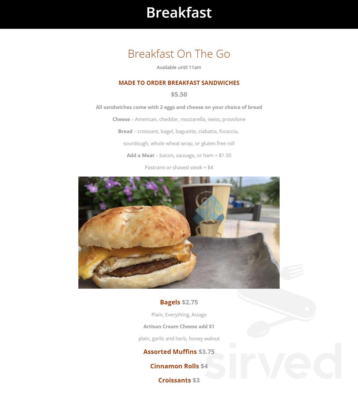 Menu for The Broken Crust in Putnam, CT | Sirved