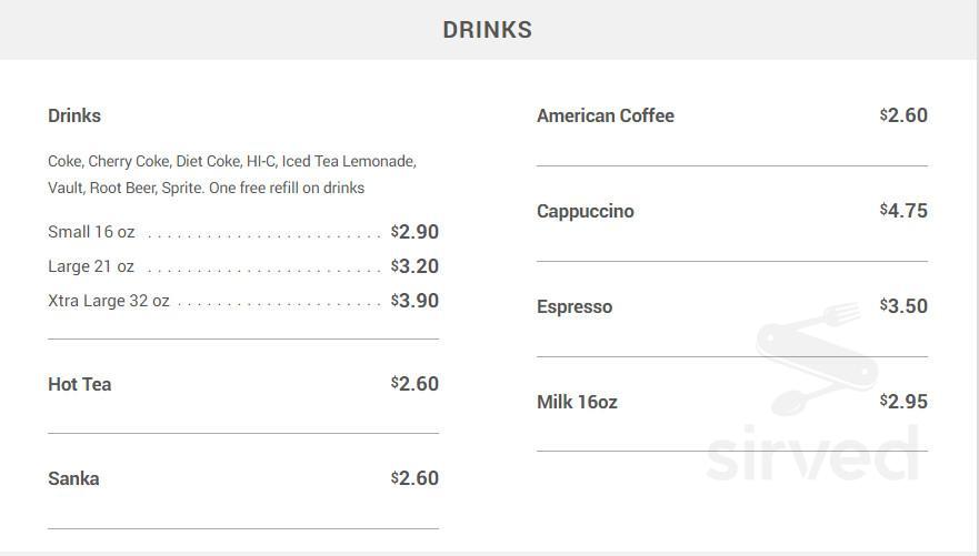 Mount Dora Pizza & Subs menu in Mt Dora, Florida, USA