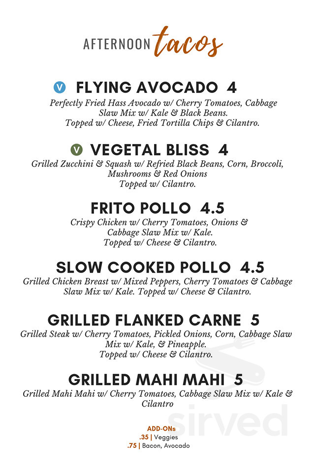 Marigold Market + Cafe menus in Austin, Texas, United States