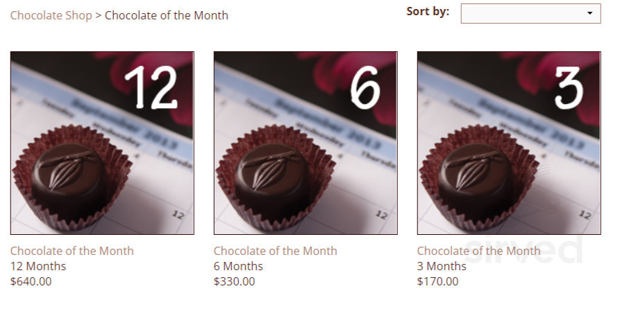DeBrand Fine Chocolates menu in Fort Wayne, Indiana, USA
