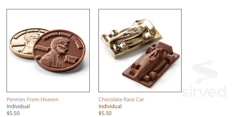 DeBrand Fine Chocolates menu in Fort Wayne, Indiana, USA