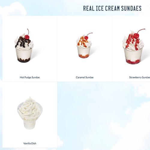 Sonic Drive-In menu in Sebring, Florida, USA