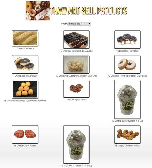 Mel-O-Cream Donuts menu in Springfield, Illinois, USA