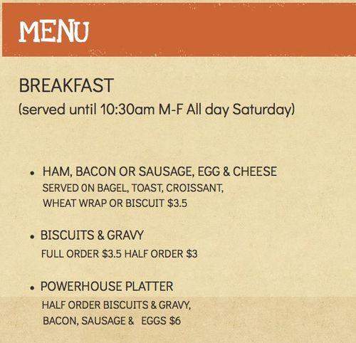 Main Street Deli menu in Springboro, Ohio, USA