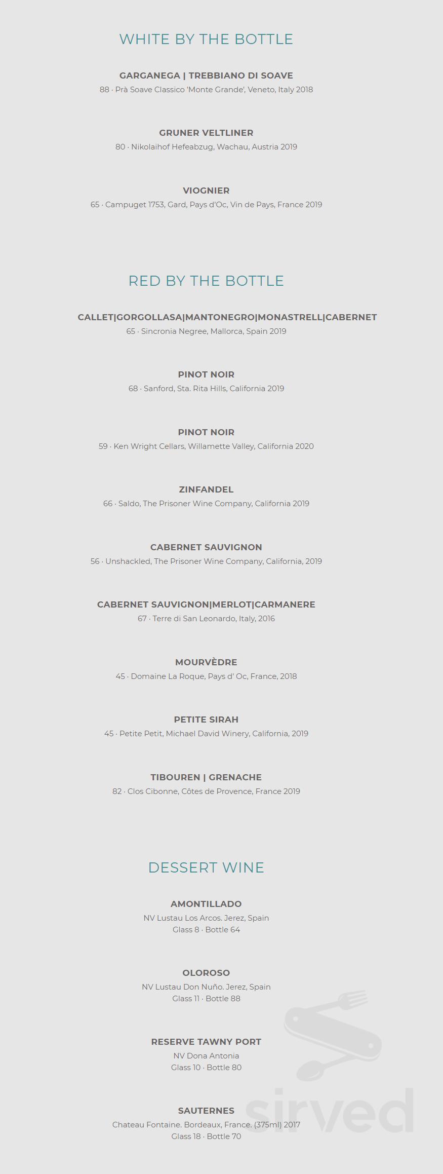 ROOH Chicago Progressive Indian Restaurant & Cocktail Bar menu in ...