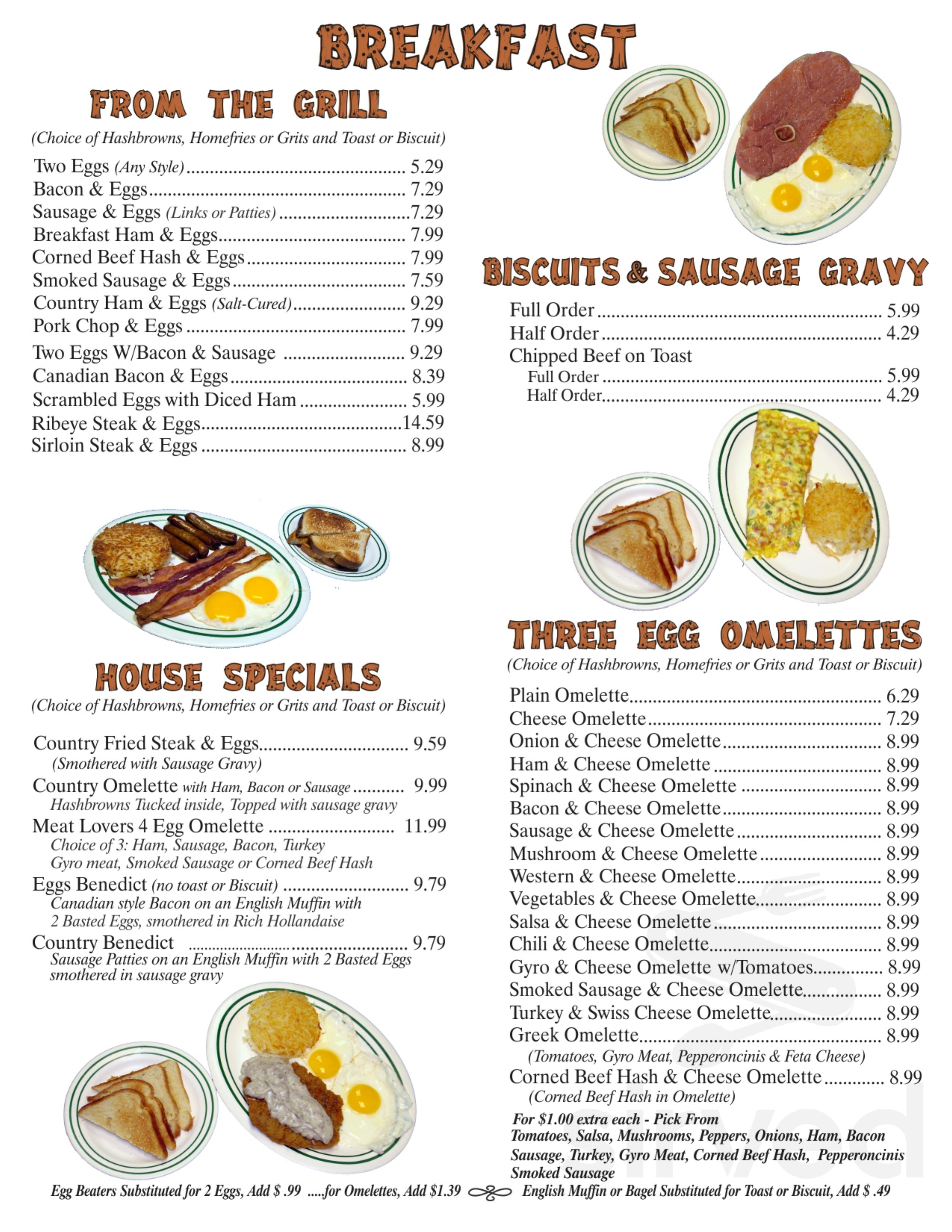 Menu for Osteen Diner in Osteen, FL | Sirved