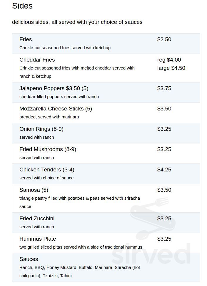Menu - Columbus OH's Buckeye Donuts | Sirved