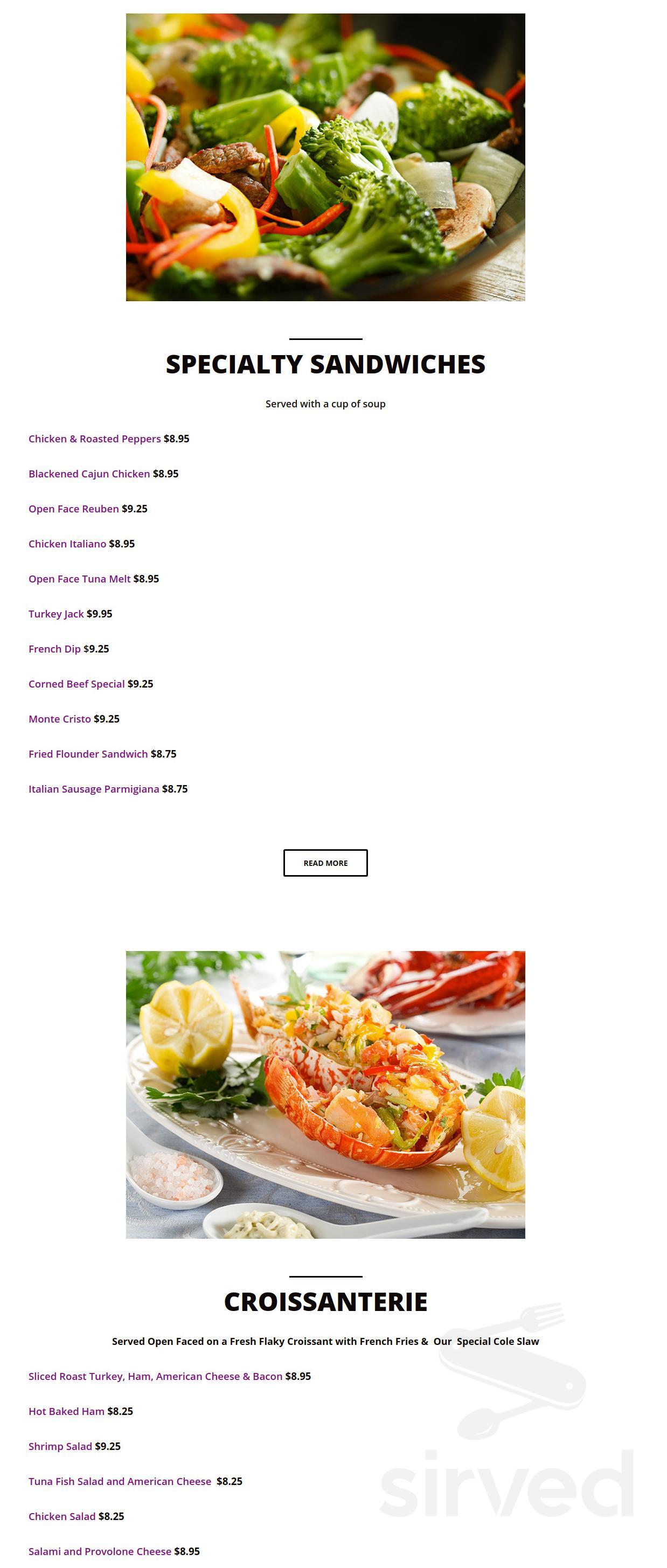 Menu - Somerdale NJ's Starview Diner | Sirved