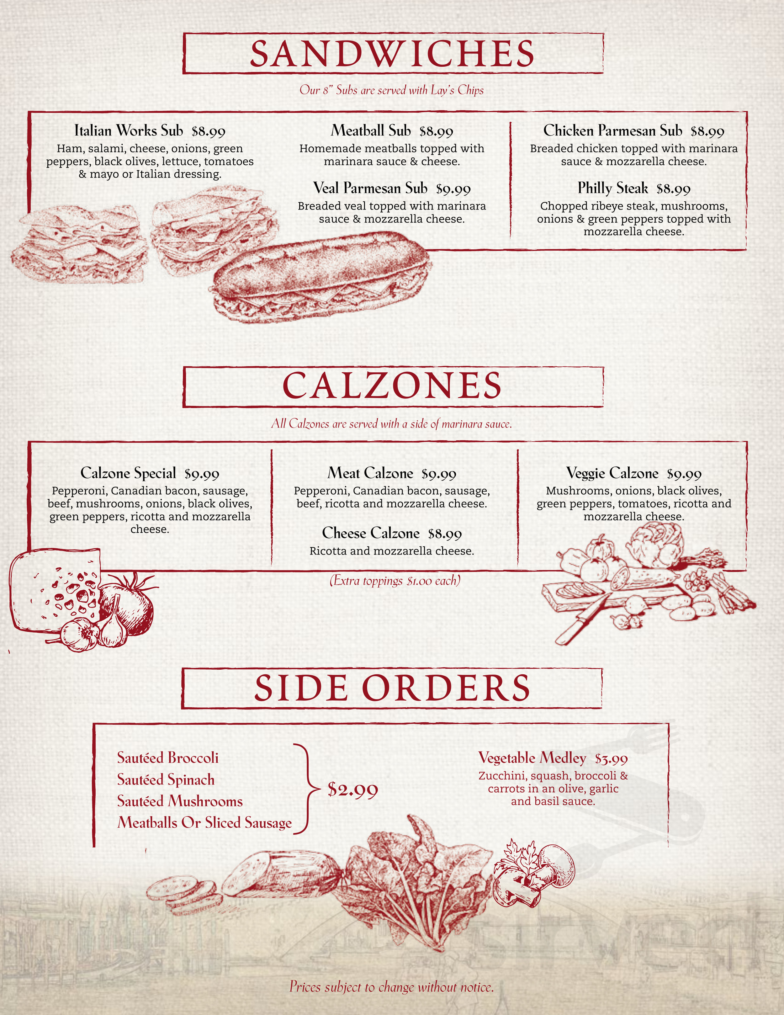 Adriatic Cafe Italian Grill Spring TX menus in Spring, Texas, United States