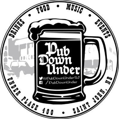 Menu for Pub Down Under in Saint John, NB | Sirved