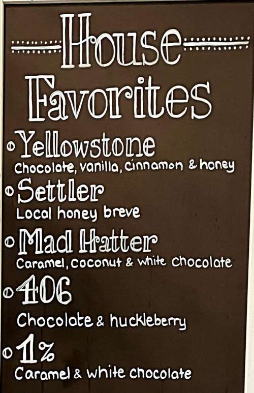 Greycliff Mill menu in Greycliff, Montana, USA