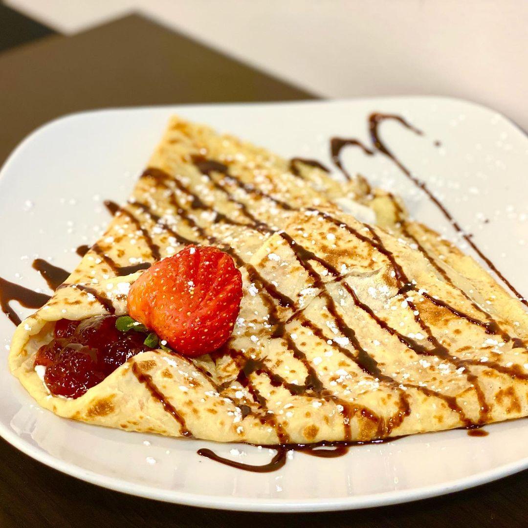 Lamia's Crêpes menu in Norfolk, Virginia, USA