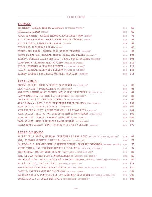 Ayla menu in Montreal, Quebec H3J 1T9, Canada