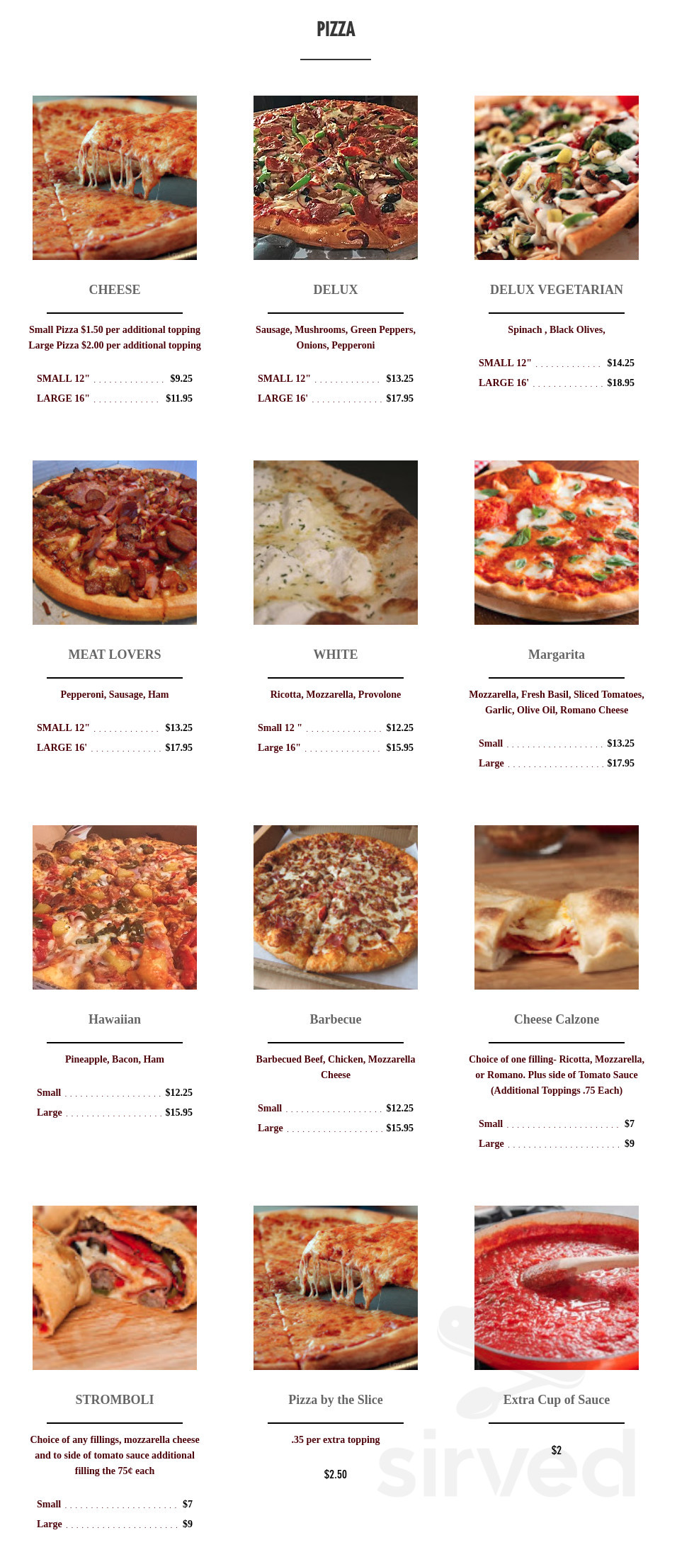 Alva Village Market Pizza Subs and more menus in Alva, Florida, United ...