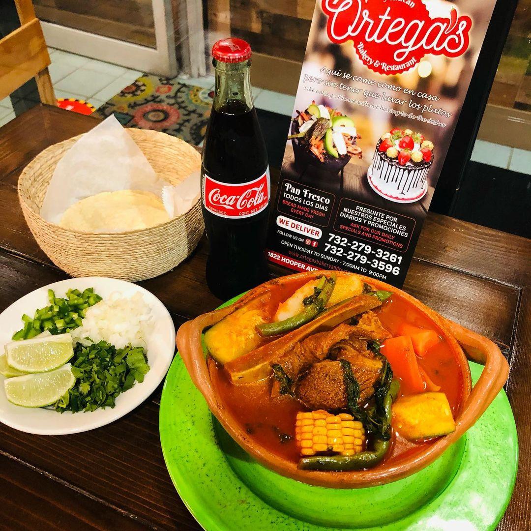 Menu for Ortega's Mexican Restaurant in Morrilton, Arkansas, United States