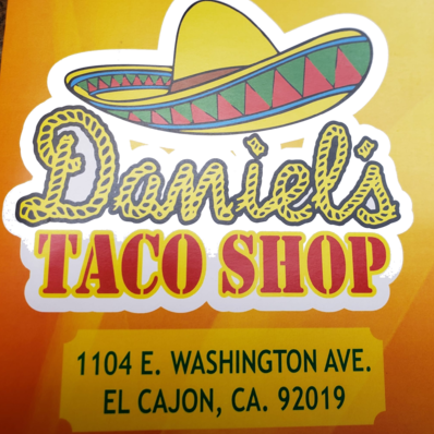Menu for Daniel's Taco Shop in El Cajon, CA | Sirved
