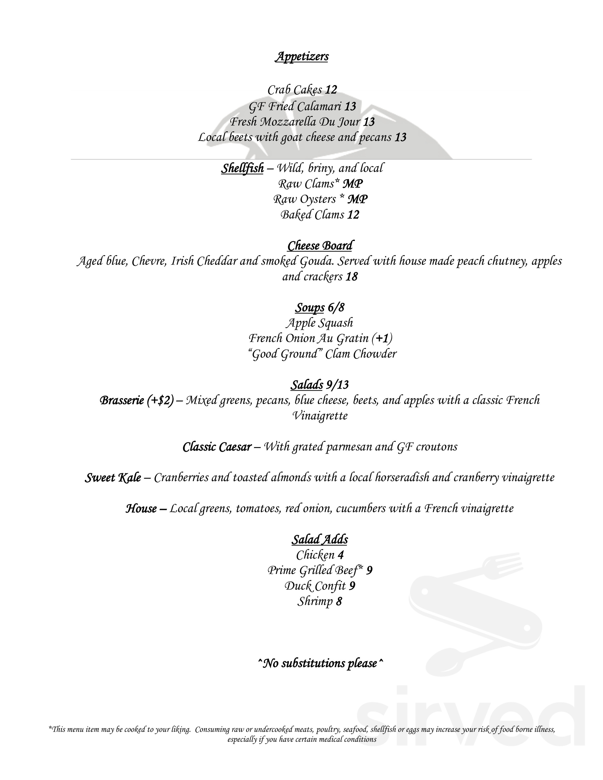 Menu for Dark Horse Restaurant in Riverhead, NY | Sirved