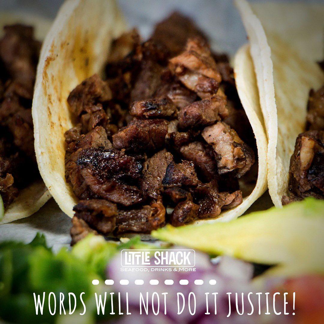 Little Shack menu in El Paso, Texas, USA