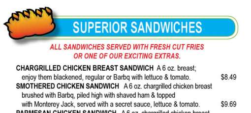 Menu for Shade in Heath, OH | Sirved