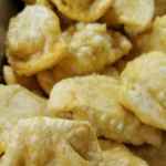 The Pierogi Lady menu in Akron, Ohio, USA