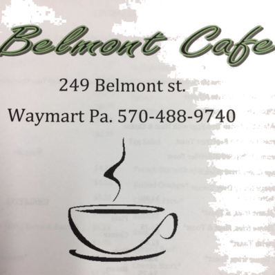 Menu for Belmont Cafe in Waymart, PA | Sirved