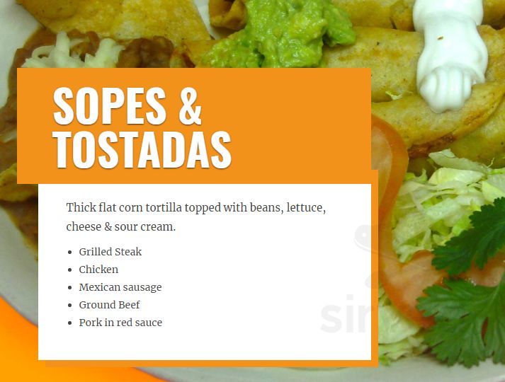 Boss Burrito menu in Oak Park, Illinois, USA