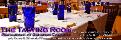 Menu for The Tasting Room in Rhinebeck, NY | Sirved