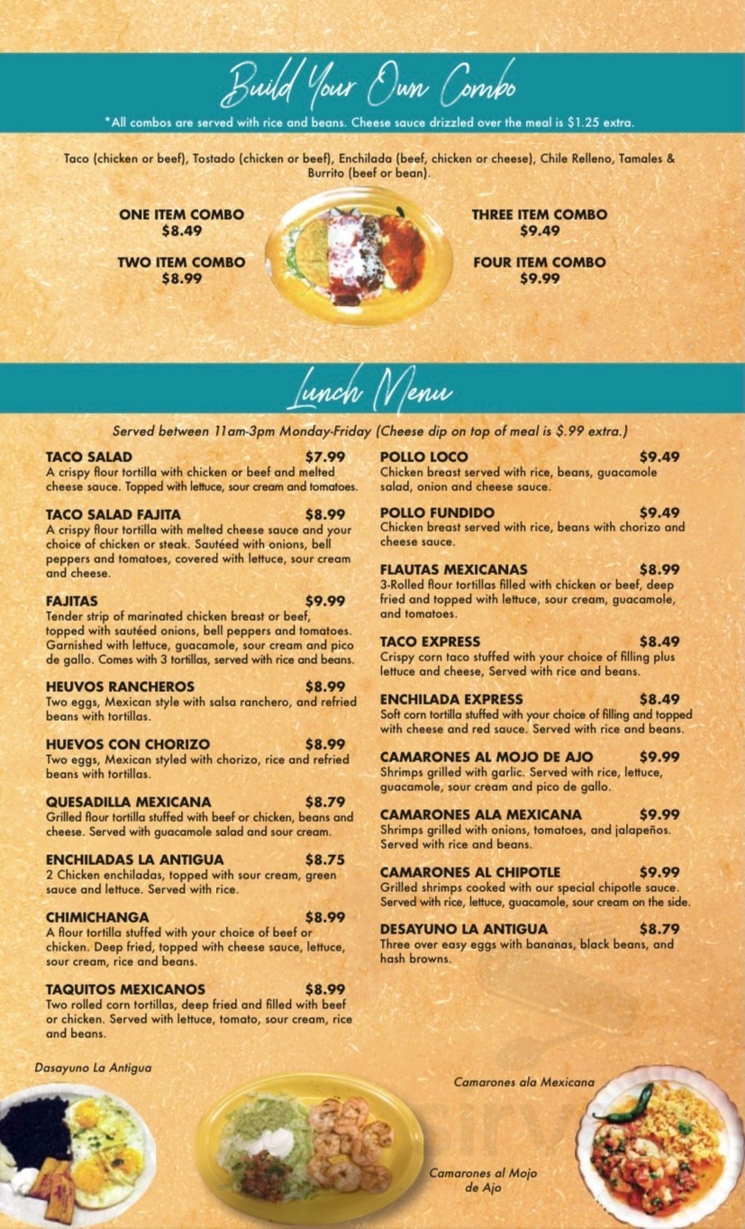 Chuy’s Mexican Restaurant menus in Fremont, Nebraska, United States