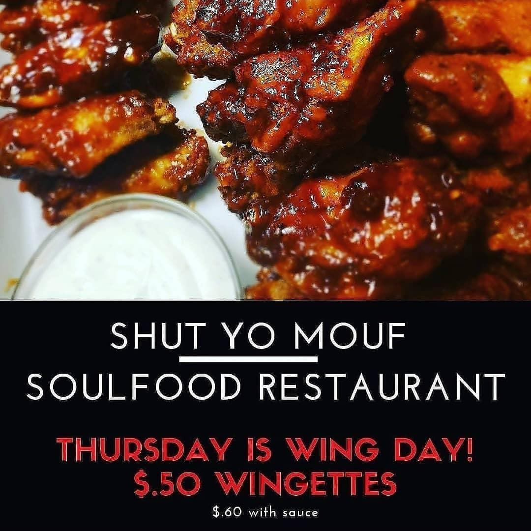 Shut Yo Mouf Soulfood menus in Petersburg, Virginia, United States