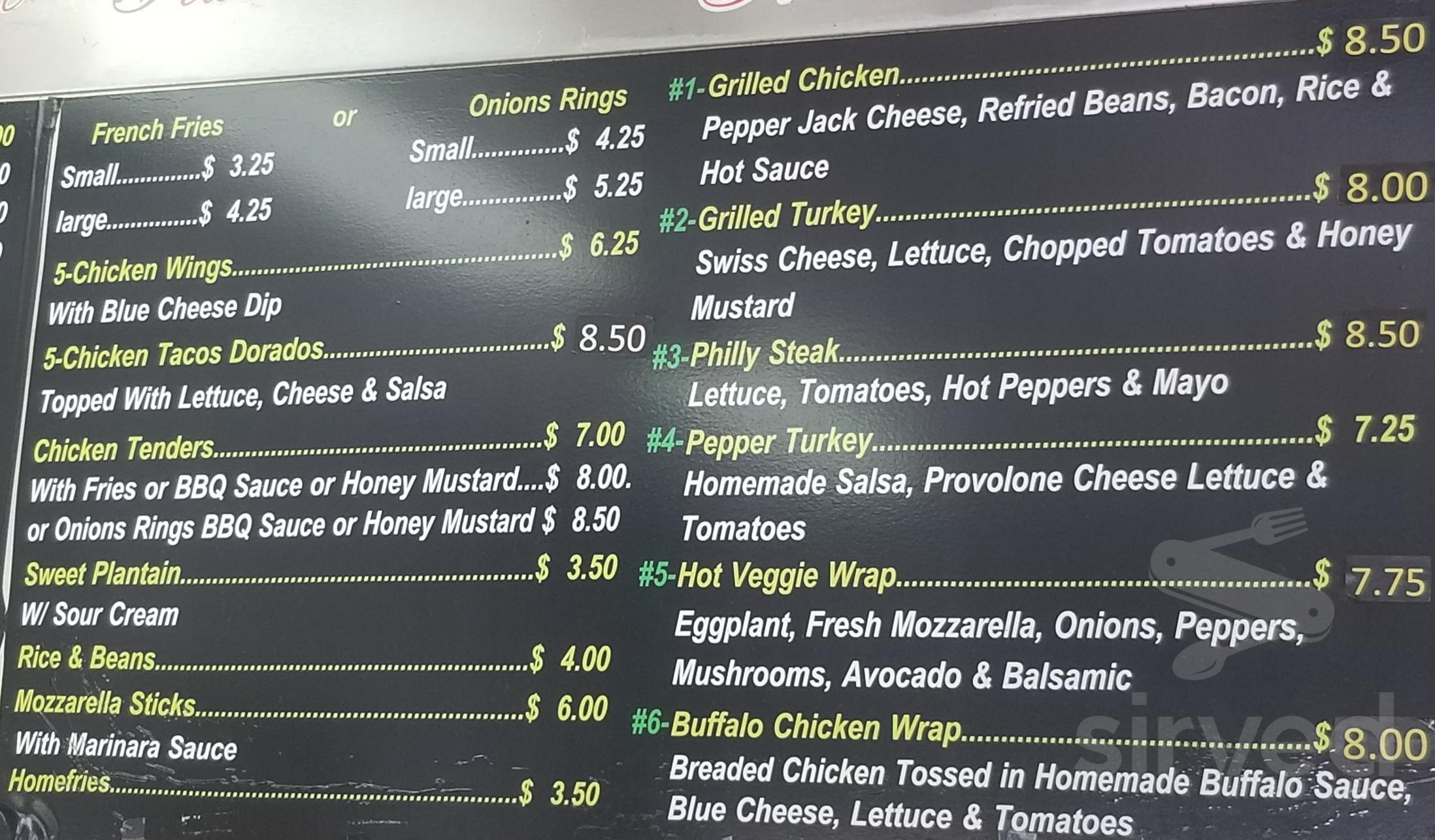 Molly's Deli menu in Wilton, Connecticut, USA