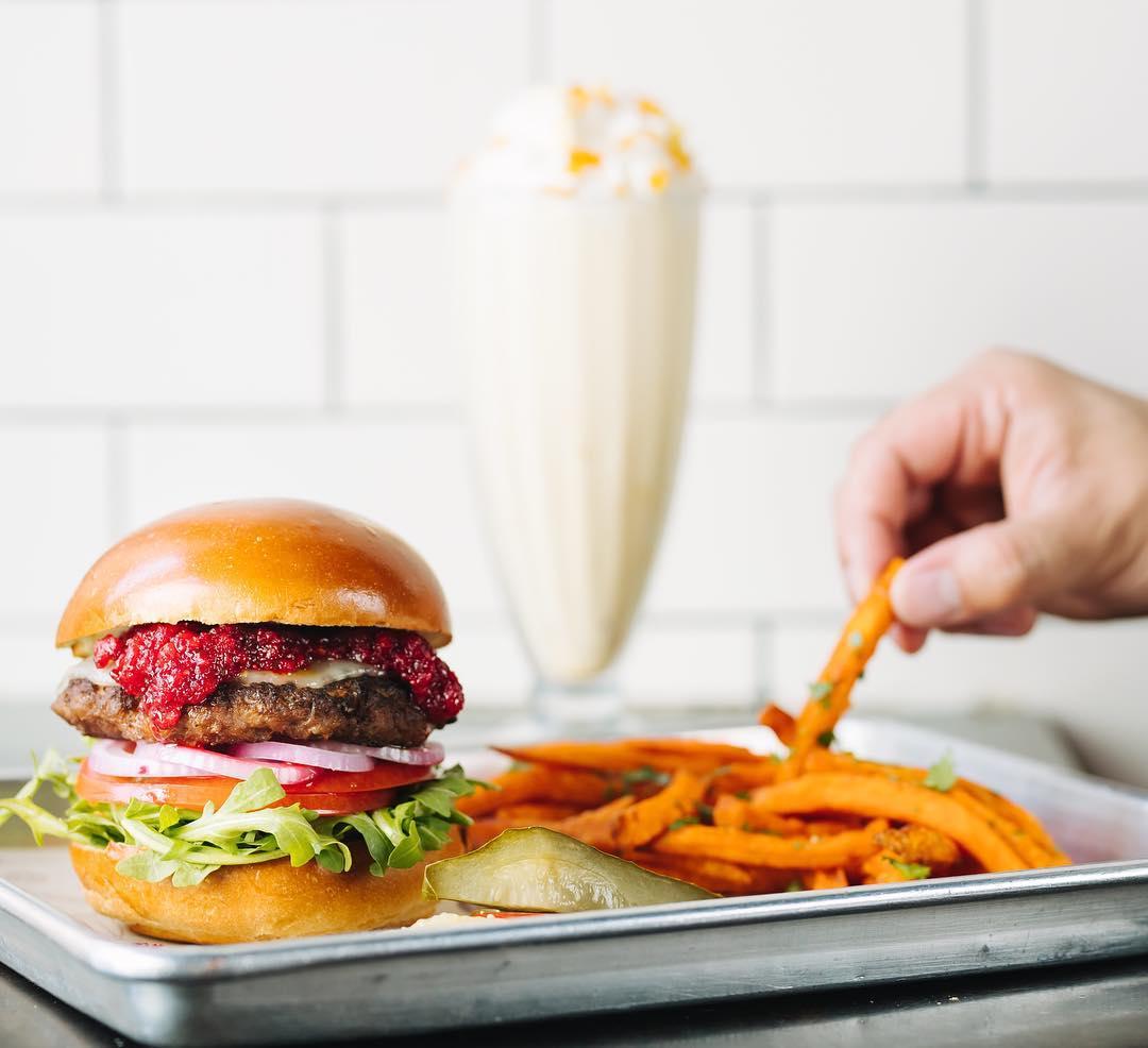 Chop House Burger menu in Dallas, Texas, USA