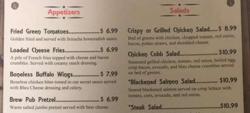 Menu for Iron Fork Cafe in Eatonton, GA | Sirved