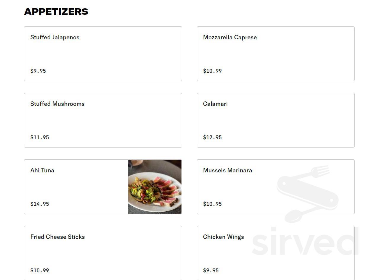 Roma Italian Kitchen & Bar menu in Tyler, Texas, USA