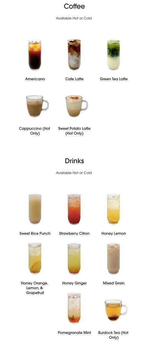 Sul & Beans menu in Cupertino, California, USA