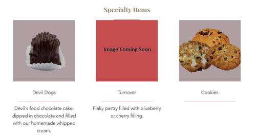 Sprinkles Donut Shop menu in Rockford, Michigan, USA