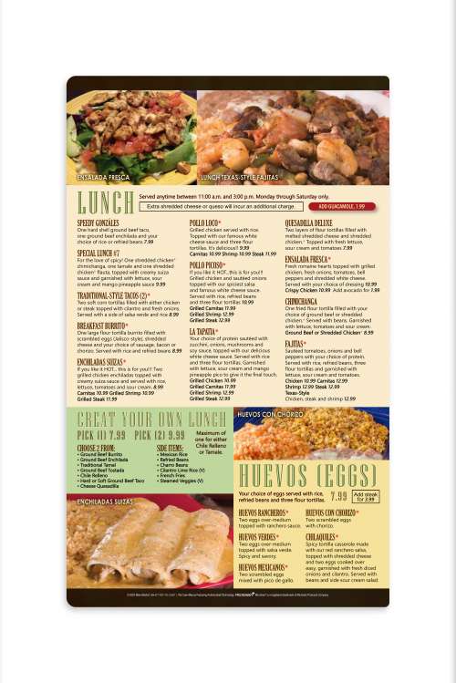Amigo Mexican Restaurant | Elizabethton menu in Elizabethton, Tennessee ...