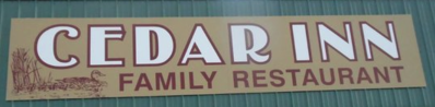 Menu for Cedar Inn Family Restaurant in Devils Lake, ND | Sirved
