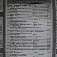 LA Villa Sports Bar & Grille menu in Struthers, Ohio, USA