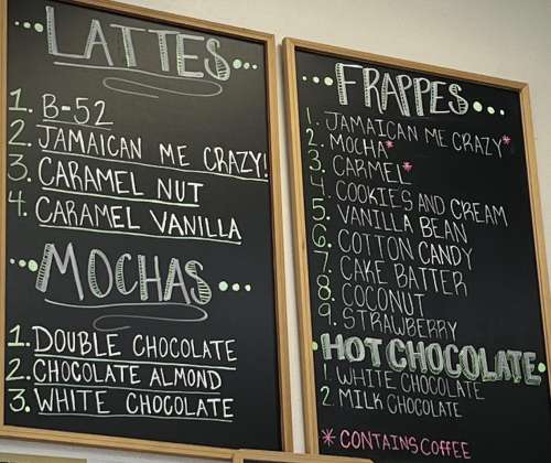 Taste and See menu in Texarkana, Texas, USA