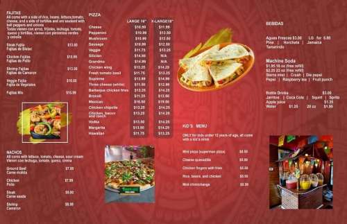 Burrito loco WB pizza and grill menu in Wilkes-Barre, Pennsylvania, USA